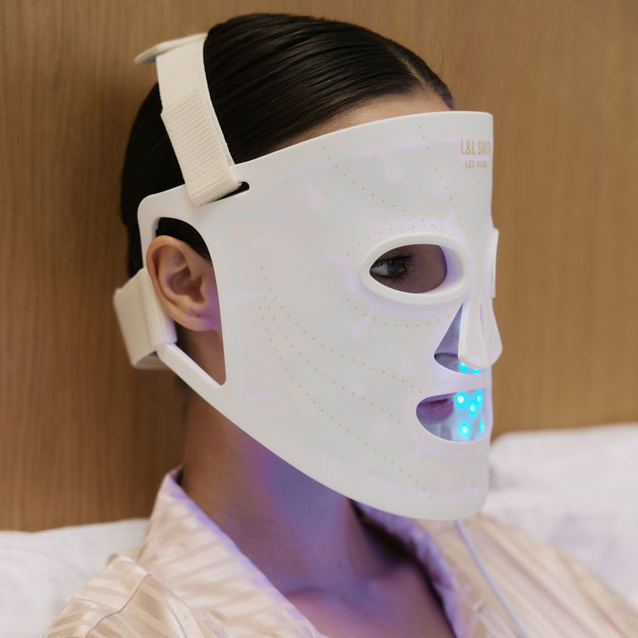 L&L SKIN LED Light Therapy Face Mask | Best At Home Red Light Therapy ...
