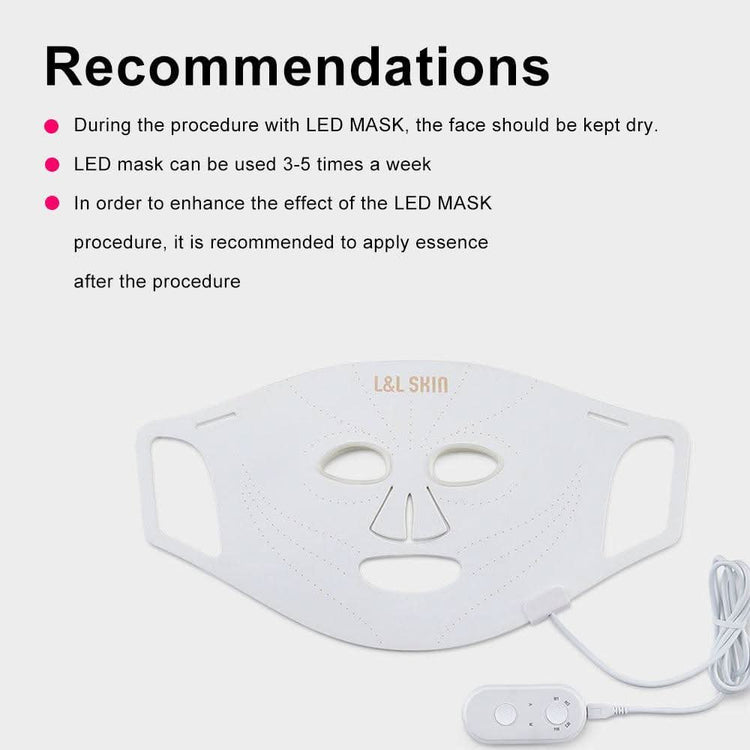 LED Light Therapy Skincare Mask | L&L Skin - Improve Your Skin's Appearance
